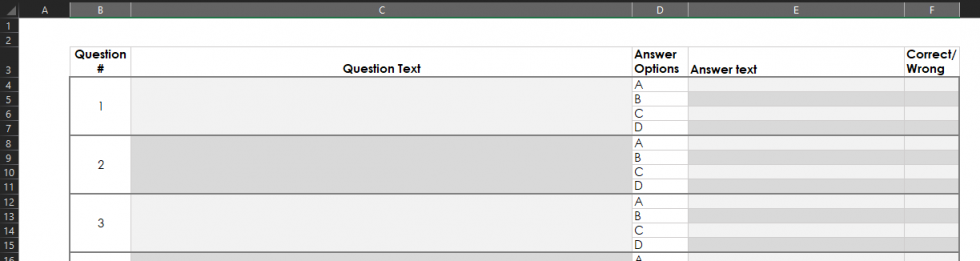 Pre- and Post- Questionnaire Testing - Arqaam